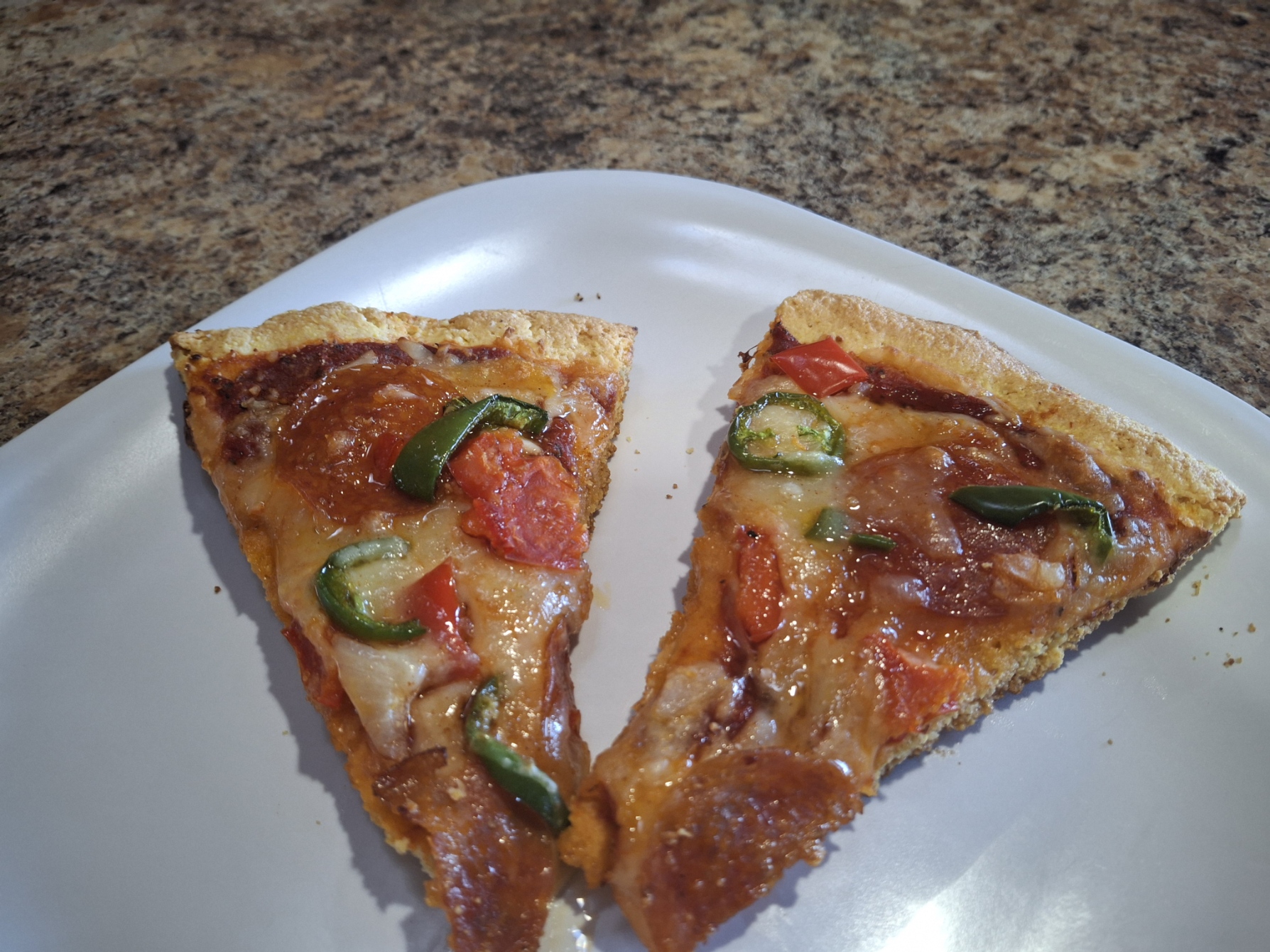 Cornbread Crust Pizza - Peyton's Recipes